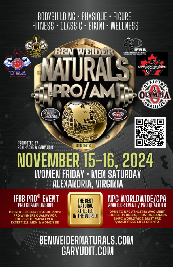 GaryUdit.com – NPC and IFBB Pro League Contests