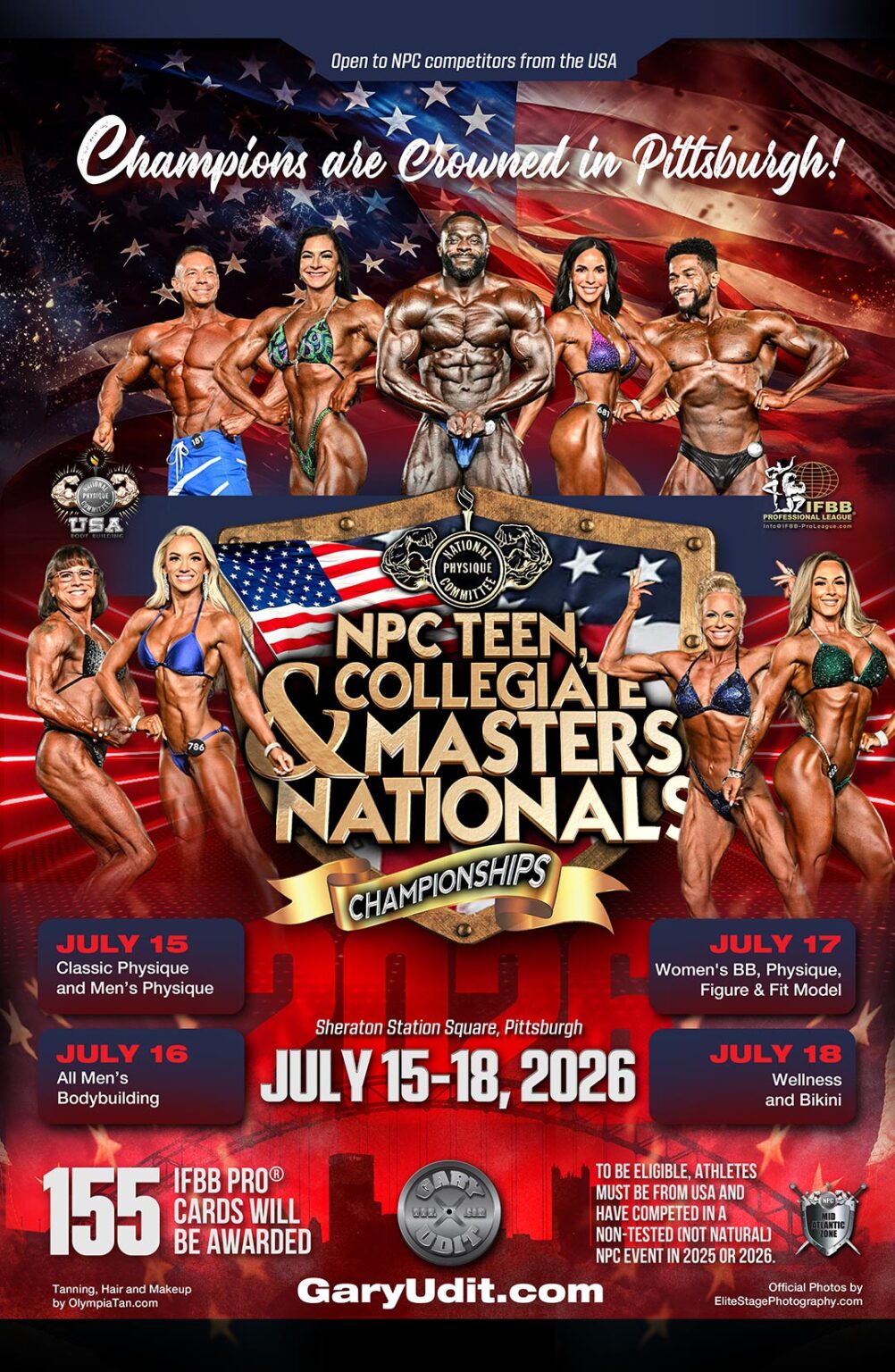 2026 NPC TEEN, COLLEGIATE and MASTERS NATIONAL CHAMPIONSHIPS